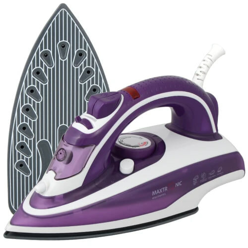 Утюг MAXTRONIC MAX-YB-CR01/PP фиолетовый