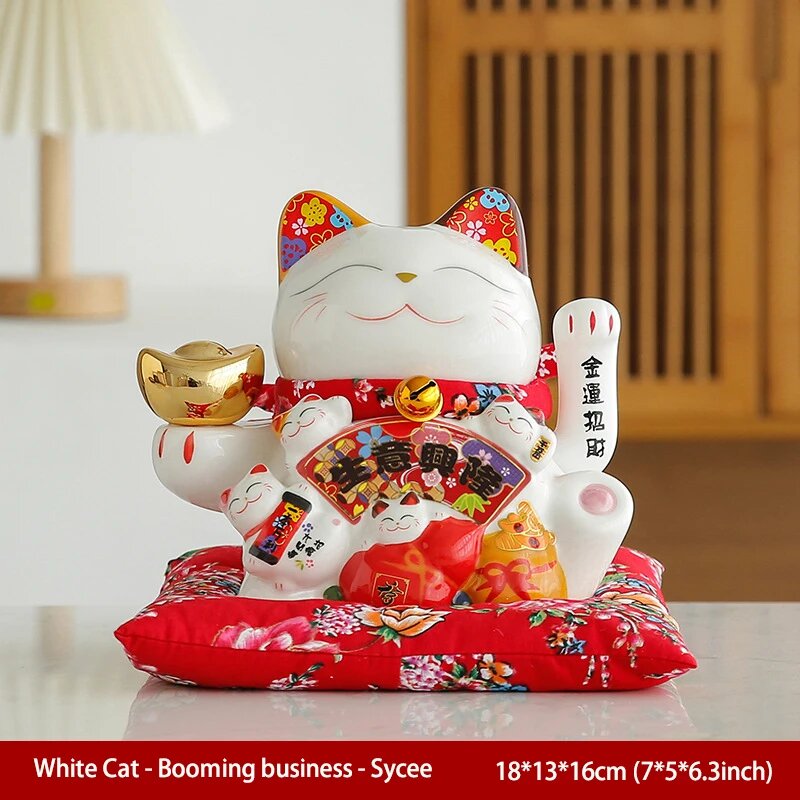 Керамическая статуэтка Манеки Неко Homelike Decor E