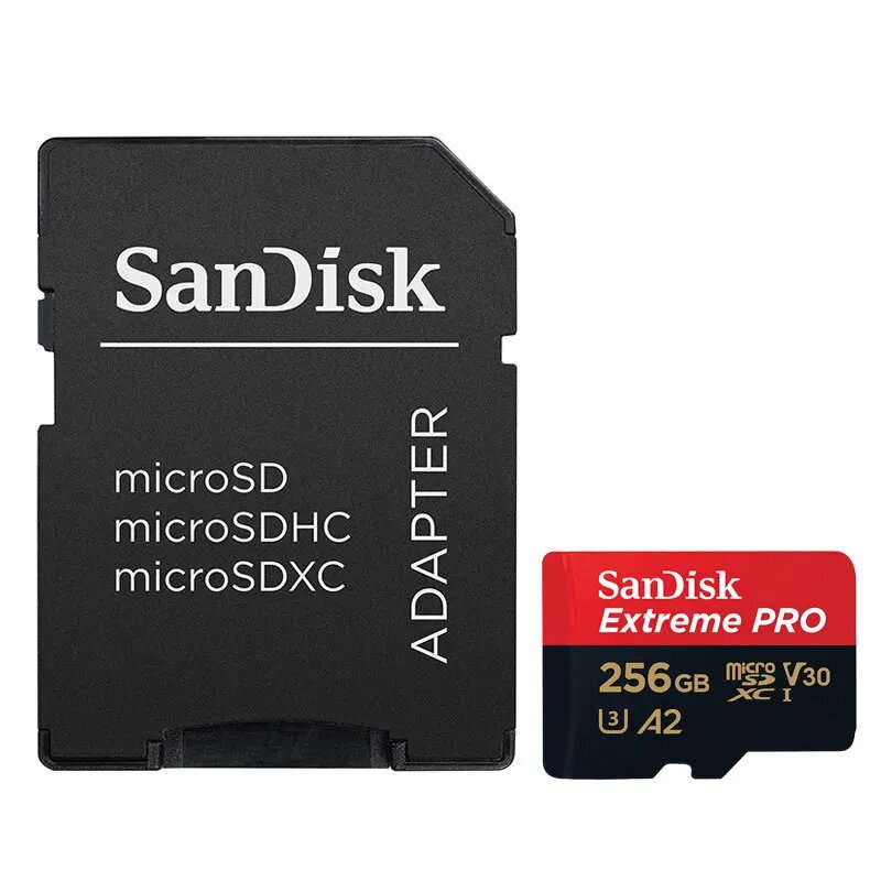Карта памяти SanDisk Ultra Micro SD ExtremePRO-200M-256G