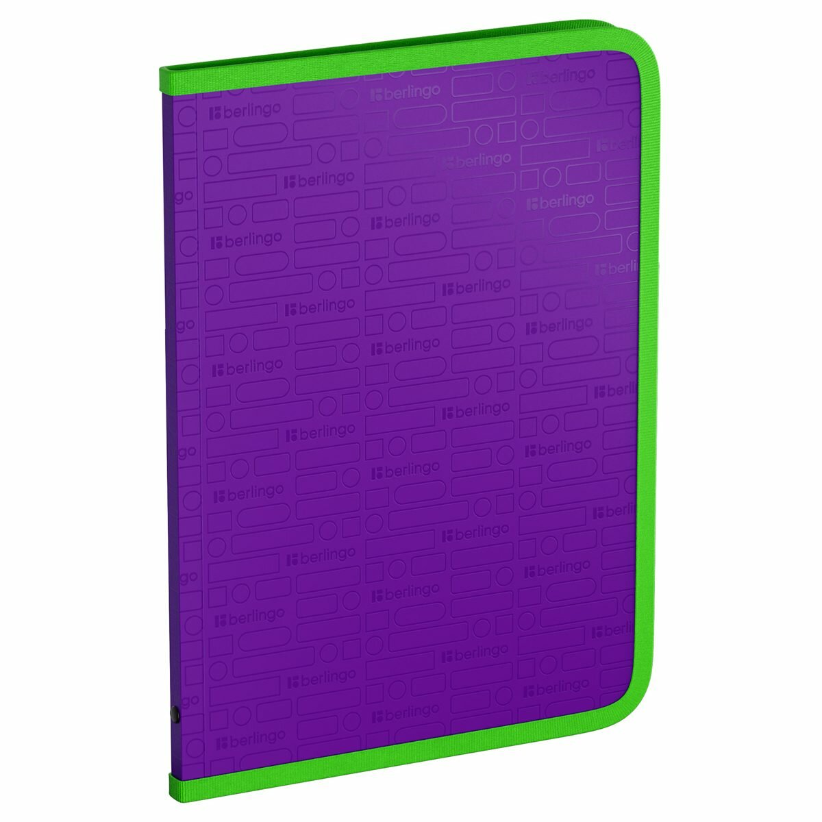 Папка на молнии пластиковая А4 Berlingo Your Way, 600мкм, фиолетовая (ZF4_A4894)