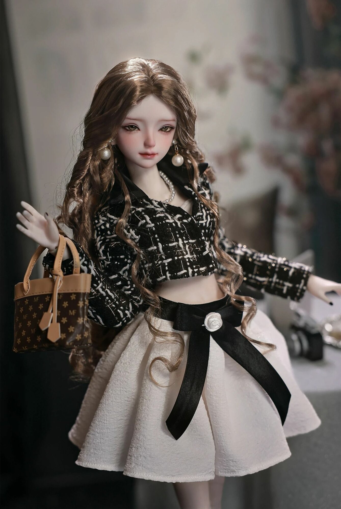 BwithU Xana BJD 1/4 обнаженная кукла с нормальной кожей, без макияжа, без аксессуаров