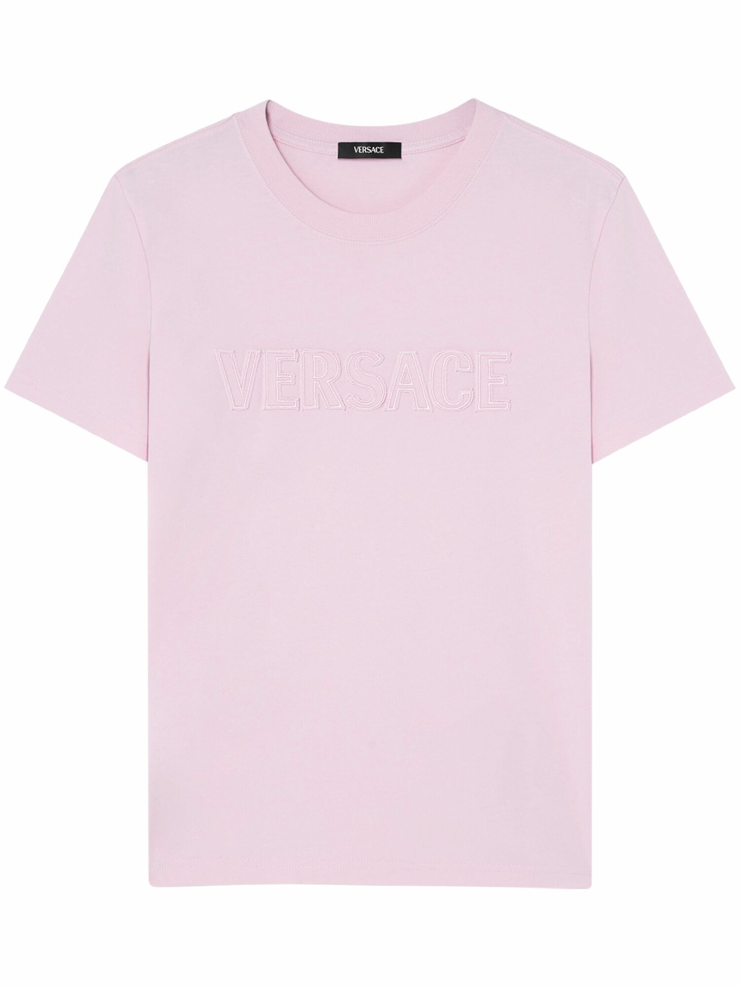 Футболка Logo-embroidered fringed T-shirt