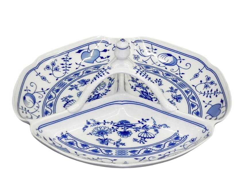 Менажница 3-х секционная 29,5 см, Гжель Мэри Энн 03116438-0055, Leander