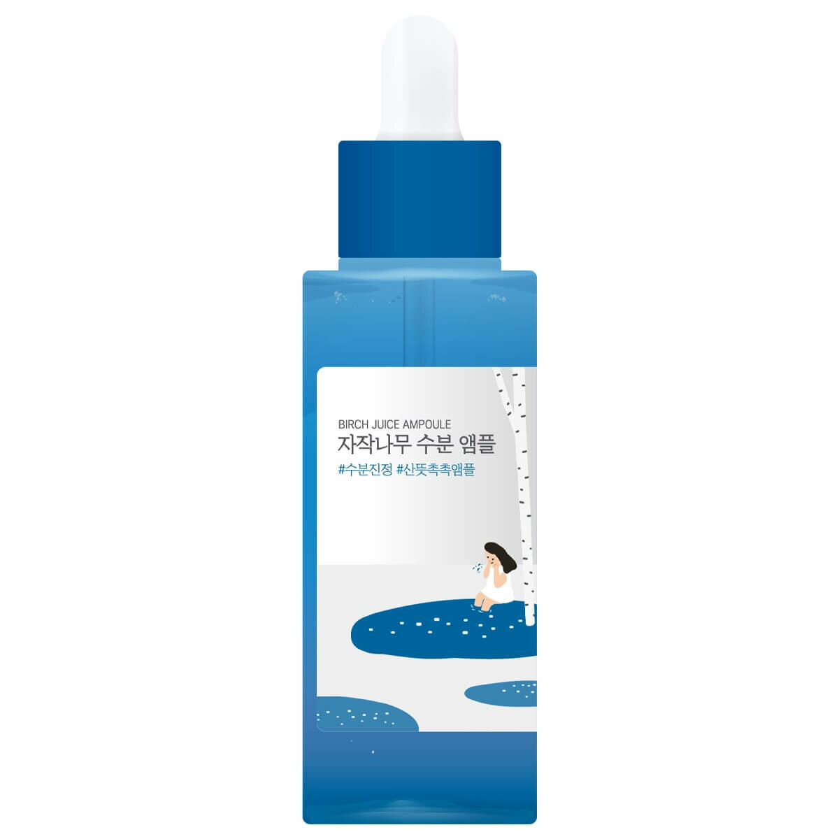 Увлажняющая ампула с березовым соком BIRCH JUICE Moisturizing AMPOULE, 50 мл, ROUND LAB