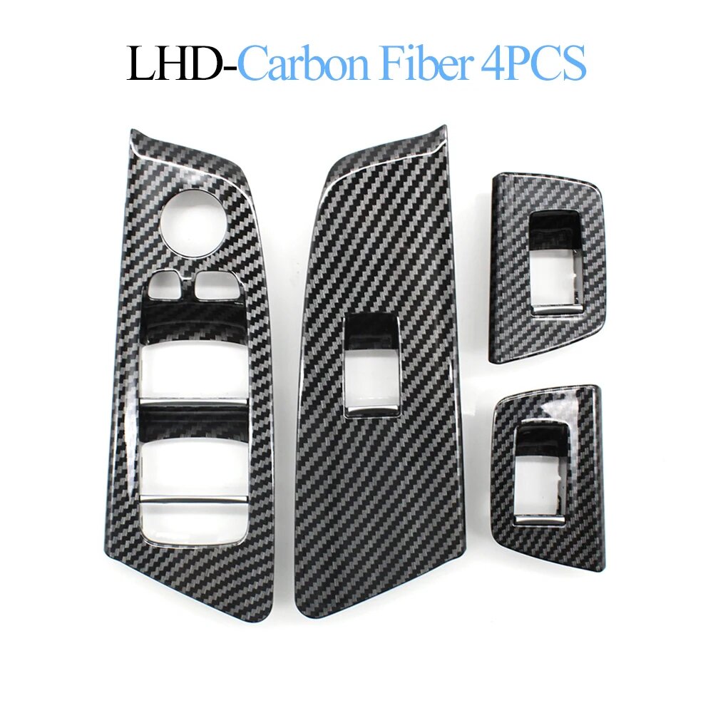 Carbon 4PCS Set: крышки переключателей для BMW G30 G31 F90