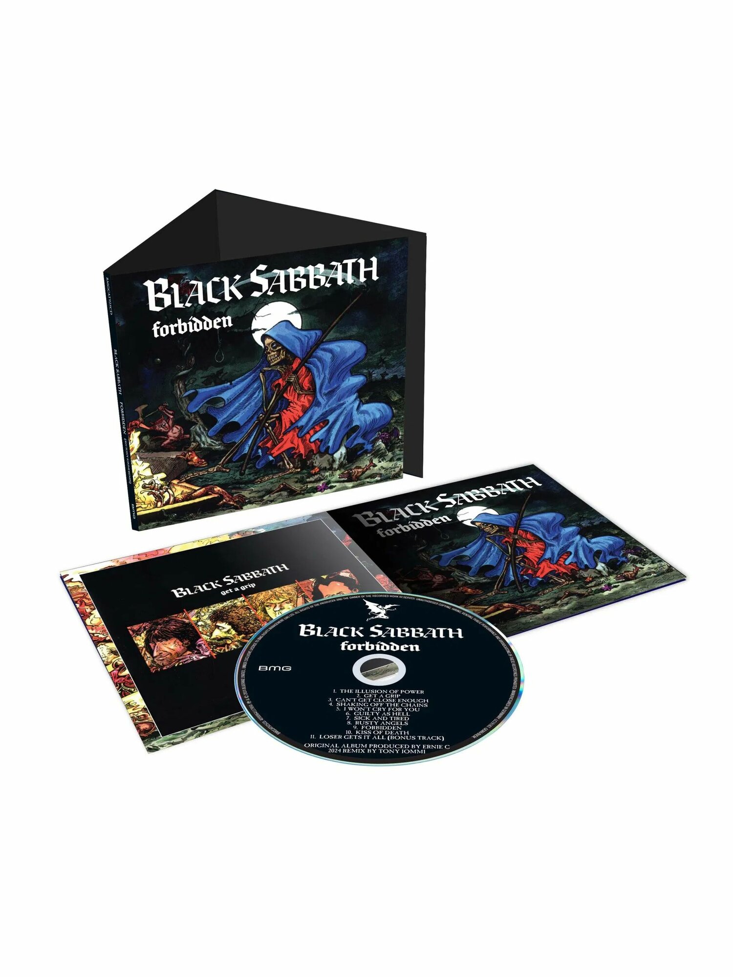 CD диск с музыкой Black Sabbath - Forbidden (1CD) 2024, BMG, Digisleeve