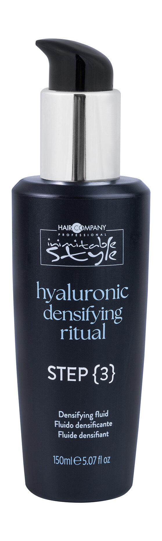 HAIR COMPANY Inimitable Style Шаг 3 Флюид для волос уплотняющий с гиалуроновой кислотой, 150 мл