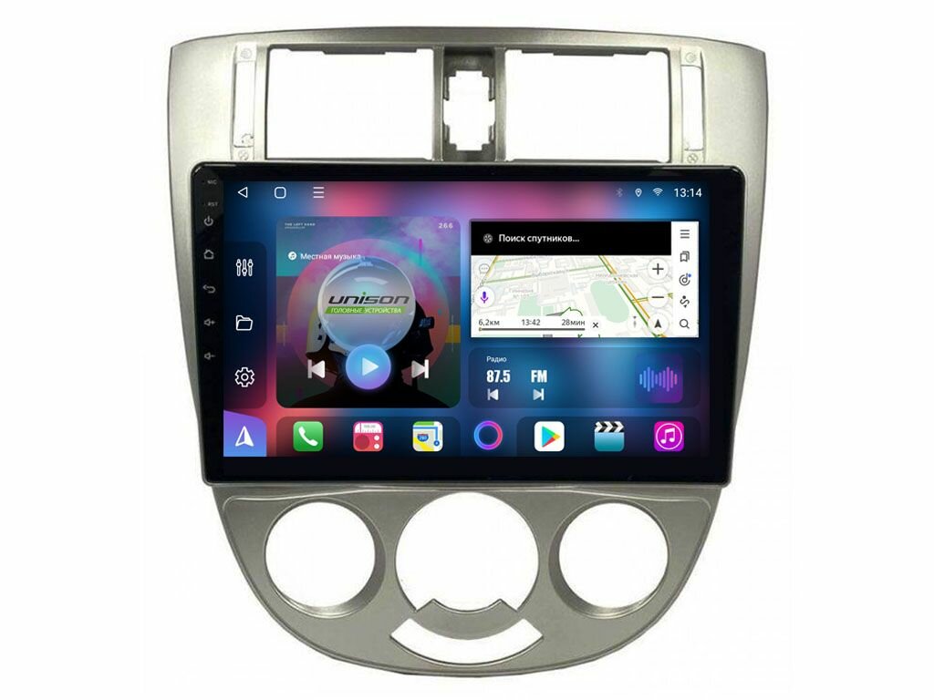 Штатная магнитола Chevrolet Lacetti 2004-2013 UNISON 10A4 4Gb/64Gb, 8 ядер (3014M конд.-10HA4)