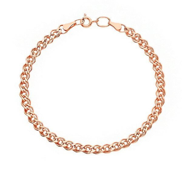 Браслет, красное золото, 585 проба