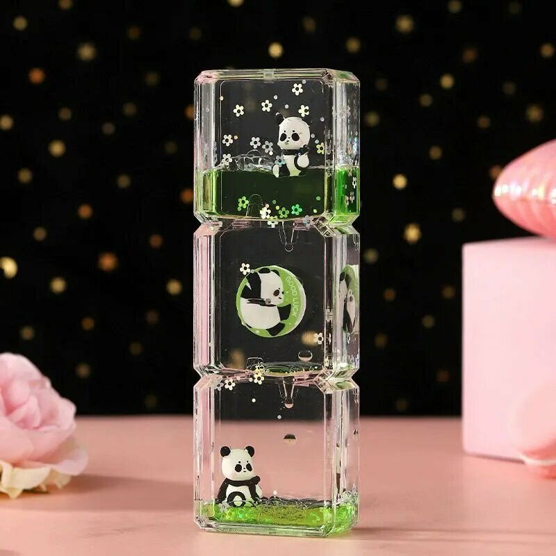 Жидкая панда-антистресс, успокаивающий релаксант, Гелевые песочные часы, Игрушки-антистрессУкрашение рабочего стола