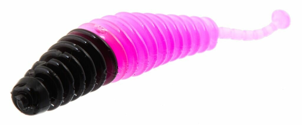 Приманки рыболовные силиконовые слаги съедобные lucky john Pro Series TRICK WORM 2,5in (06.35)/T91 7шт. набор снастей для зимней и летней рыбалки резиновые рыбки, искусственные наживки