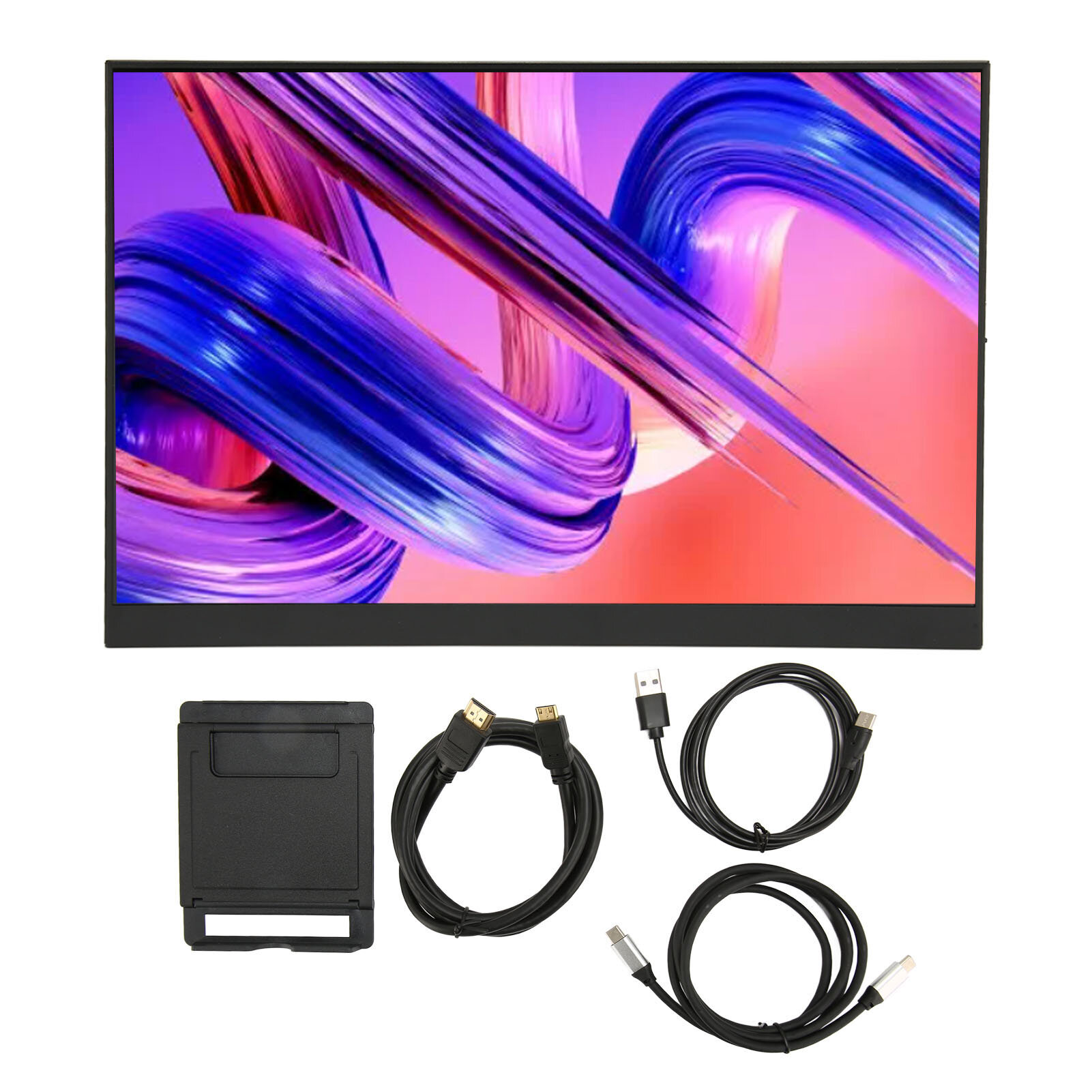 Портативный монитор 16 дюймов 2.5K, 144 Гц, HDMI, порт Type-C, внешний дисплей для PS3/ПК/телефона