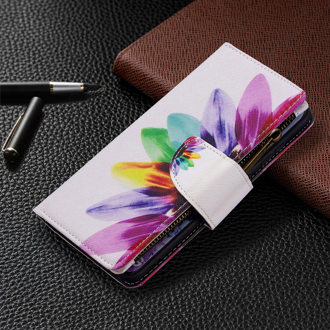 Чехол-книжка MyPads «Motivo rosa» для Samsung Galaxy S23 FE из эко-кожи с тиснением с красивыми цветочными узорами женский детский прикольный необ.