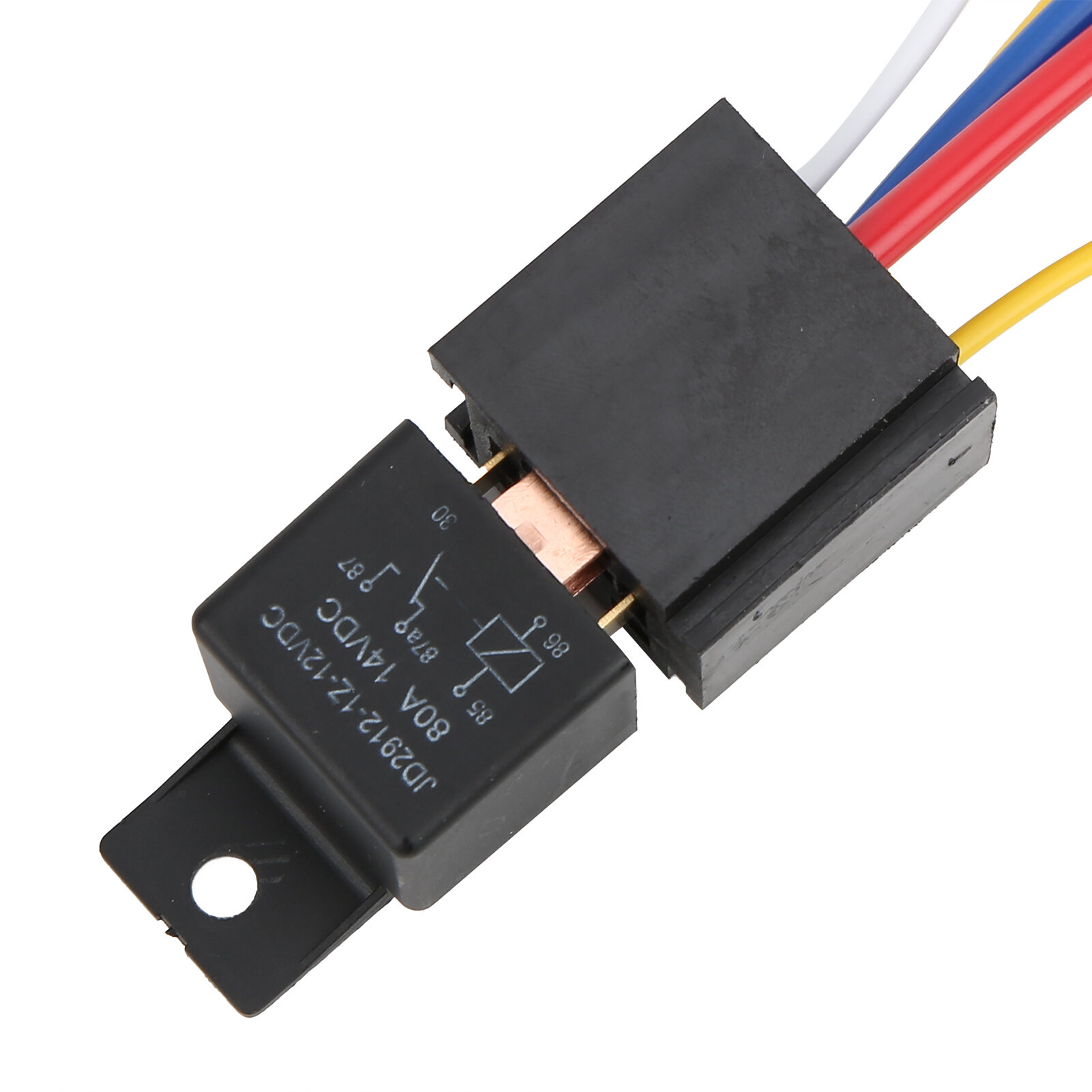 Реле-прерыватель поворотов для автомобиля и мотоцикла, LED, 3 шт, 12V, 80A, 5-контактное, ударопрочное