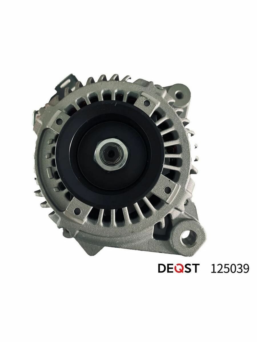 Генератор Deqst 125039, для Toyota Avensis/RAV4, передний, серебристый