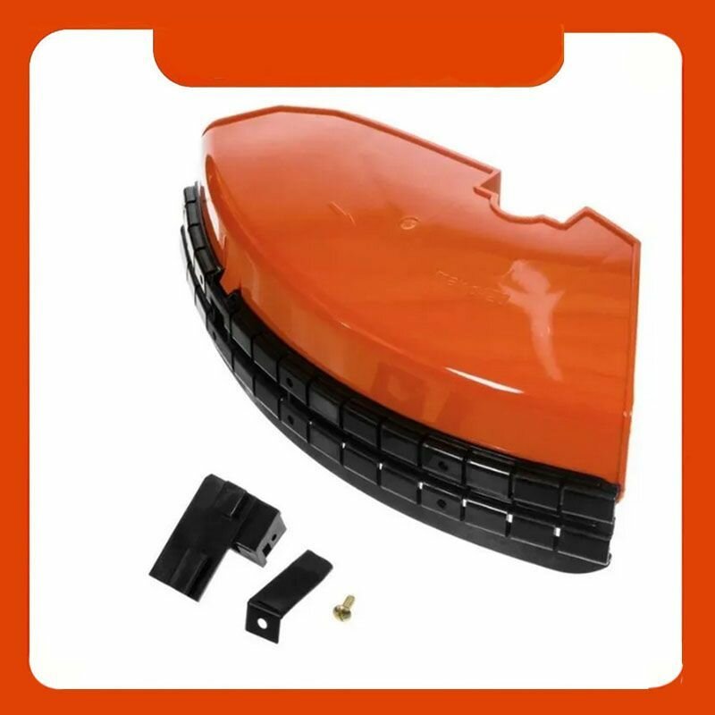 Пластиковая защита (кожух) в сборе с отсекающим ножом, подходит для триммеров STIHL FS44-FS55-FS450 (замена 41447108117)