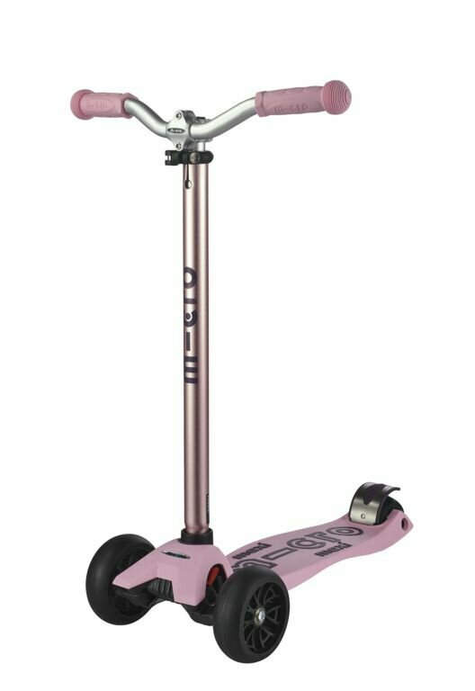 Самокат Micro Maxi Micro Deluxe Pro розовый