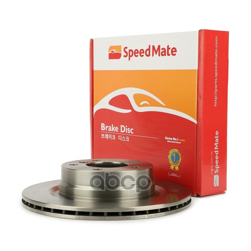 Диск тормозной задний BMW 1,2,3,4 Series 34 21 6 764 651 SpeedMate арт. SM-BDE216