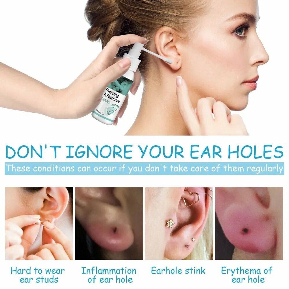 2025Спрей для ухода за пирсингом