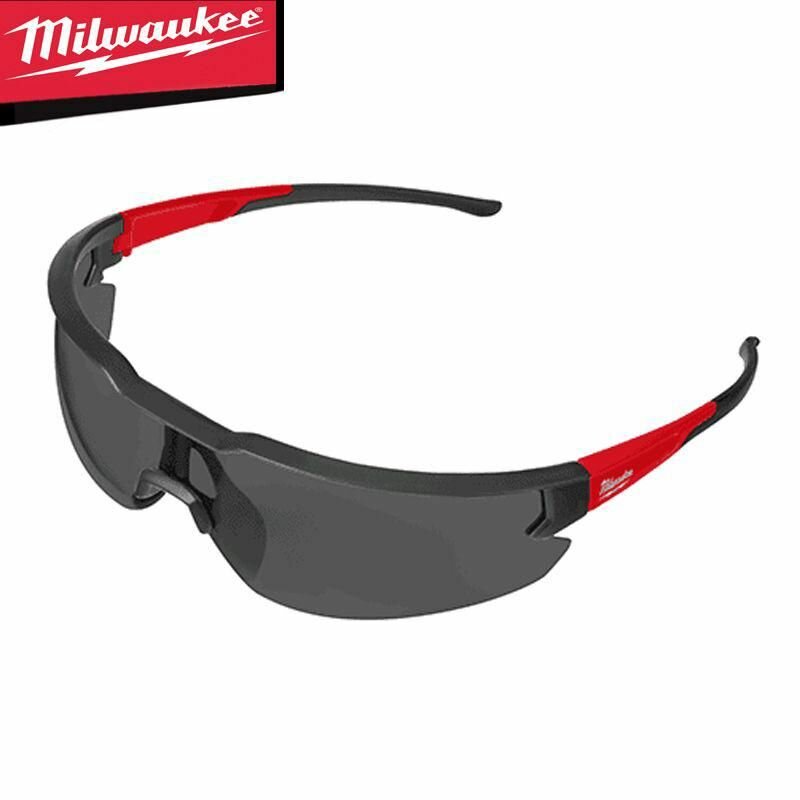 MILWAUKEE 48-73-2005A Тонированные защитные очки Противотуманное пыленепроницаемое устойчивое к царапинам