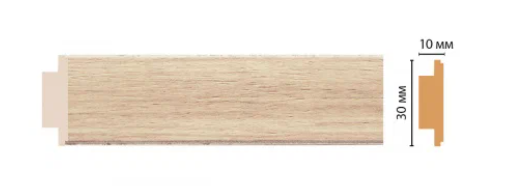 Молдинг Decomaster 110-11 В30хШ10хД2400 мм / Декомастер.