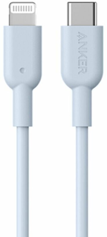Кабель Anker PowerLine II USB-C to Lightning Cable MFi 0.9m Blue (A8632632)