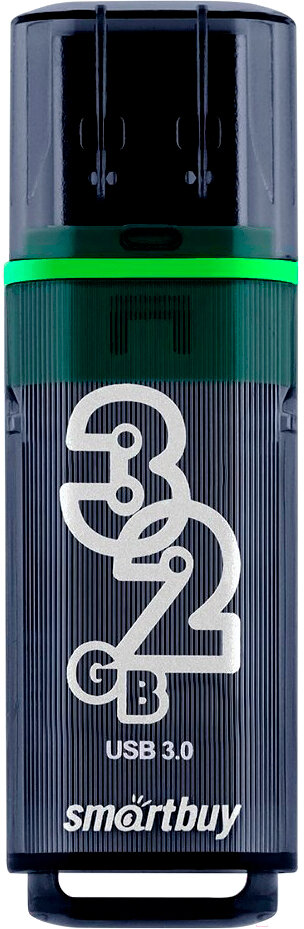 Флешка USB флеш карта (SB32GBGS-DG) 32GB GLOSSY SERIES DARK