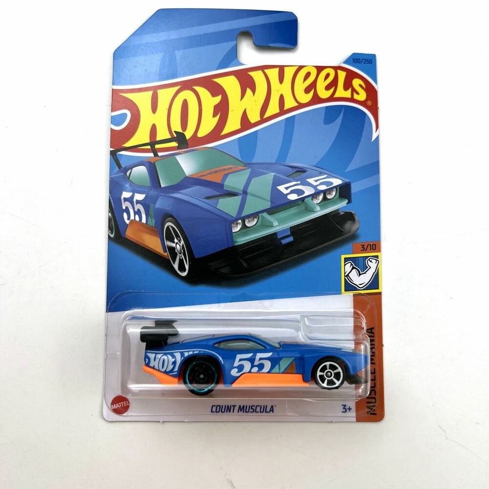 Машинка Mattel Hot Wheels 2023 C4982 Count Muscula