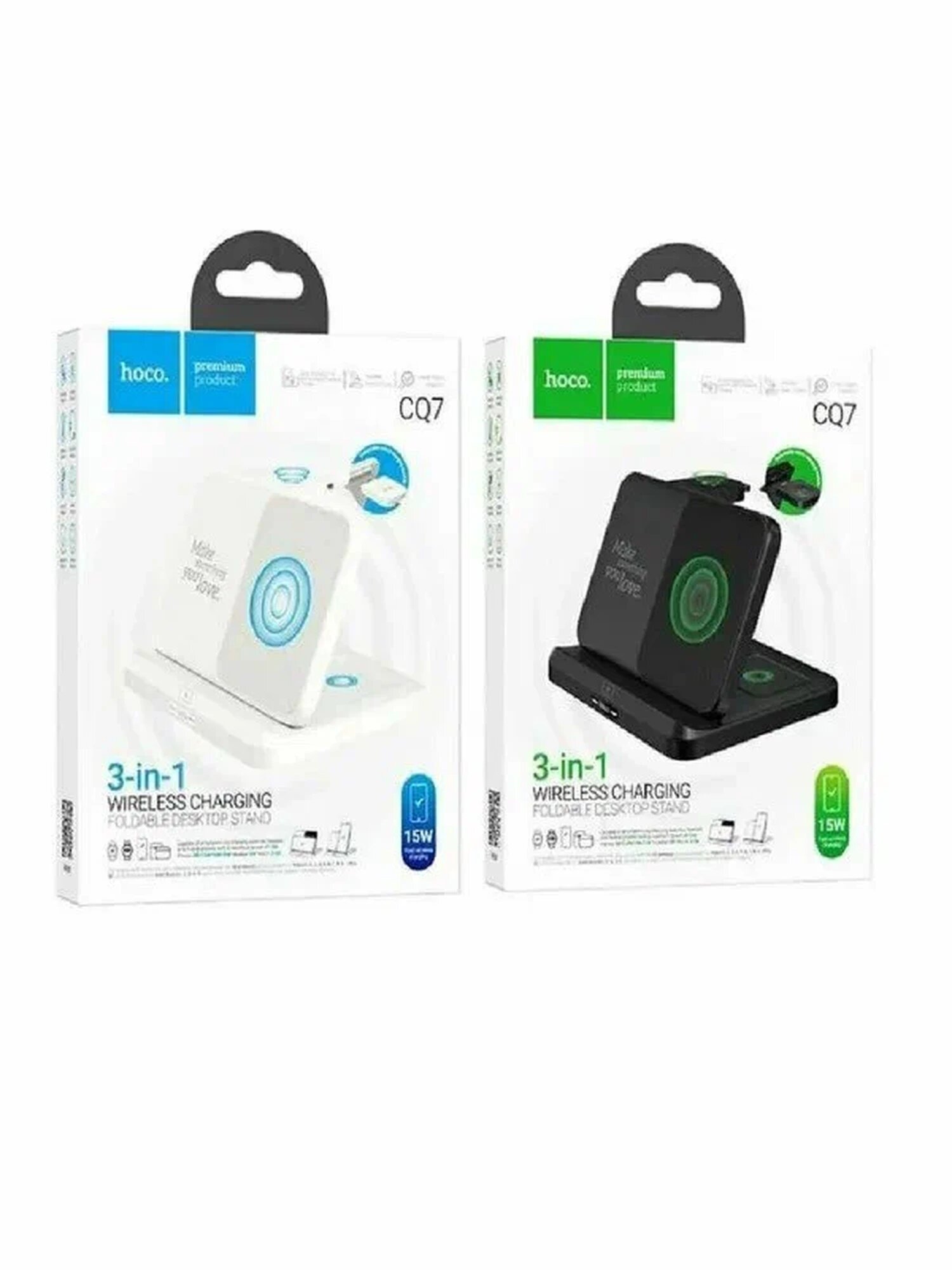 Док-станция Hoco CQ7, для Samsung, быстрая зарядка, съемная площадка