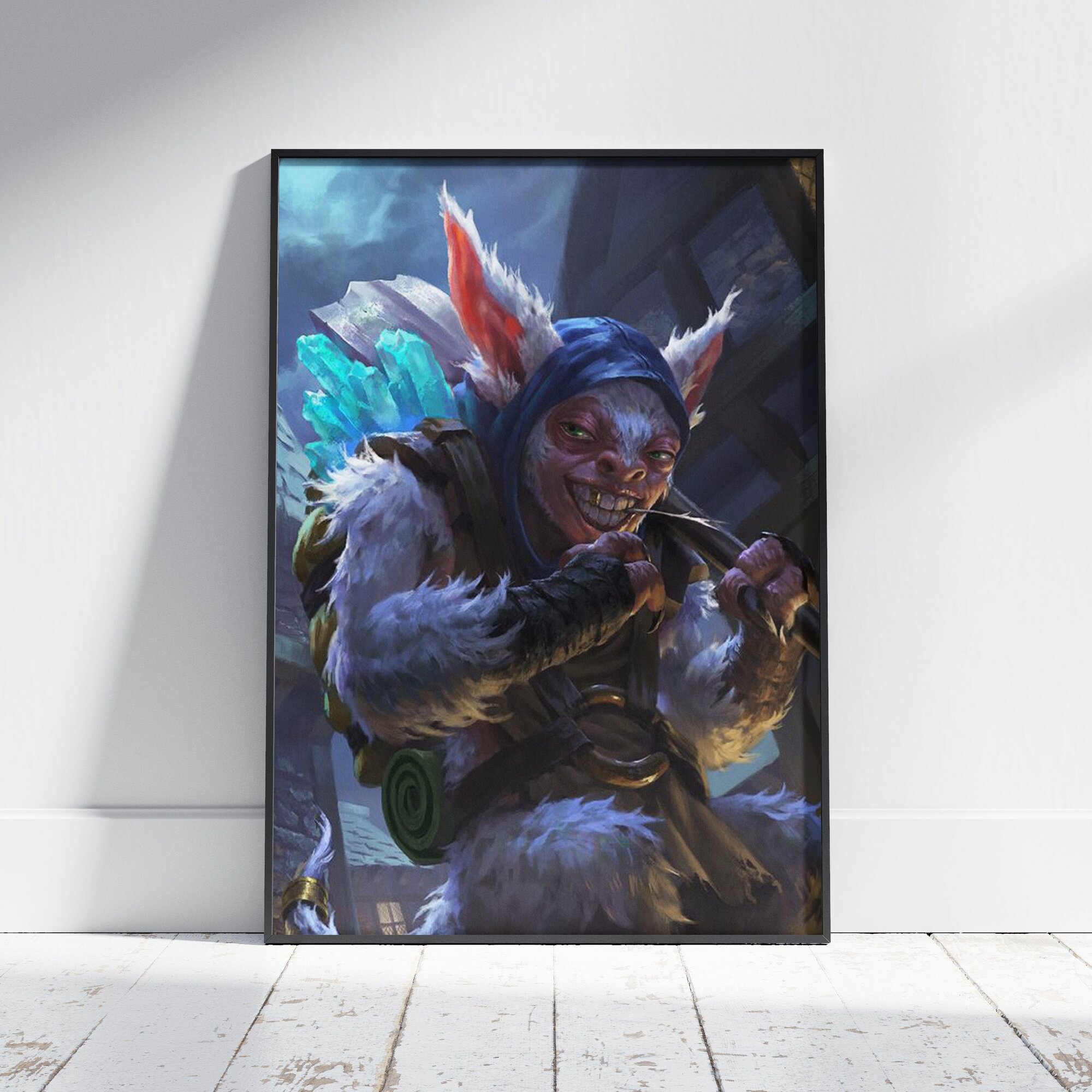 Плакат на стену для интерьера Dota 2 (Meepo 1) - Постер по игре формата A3 (30х42 см)
