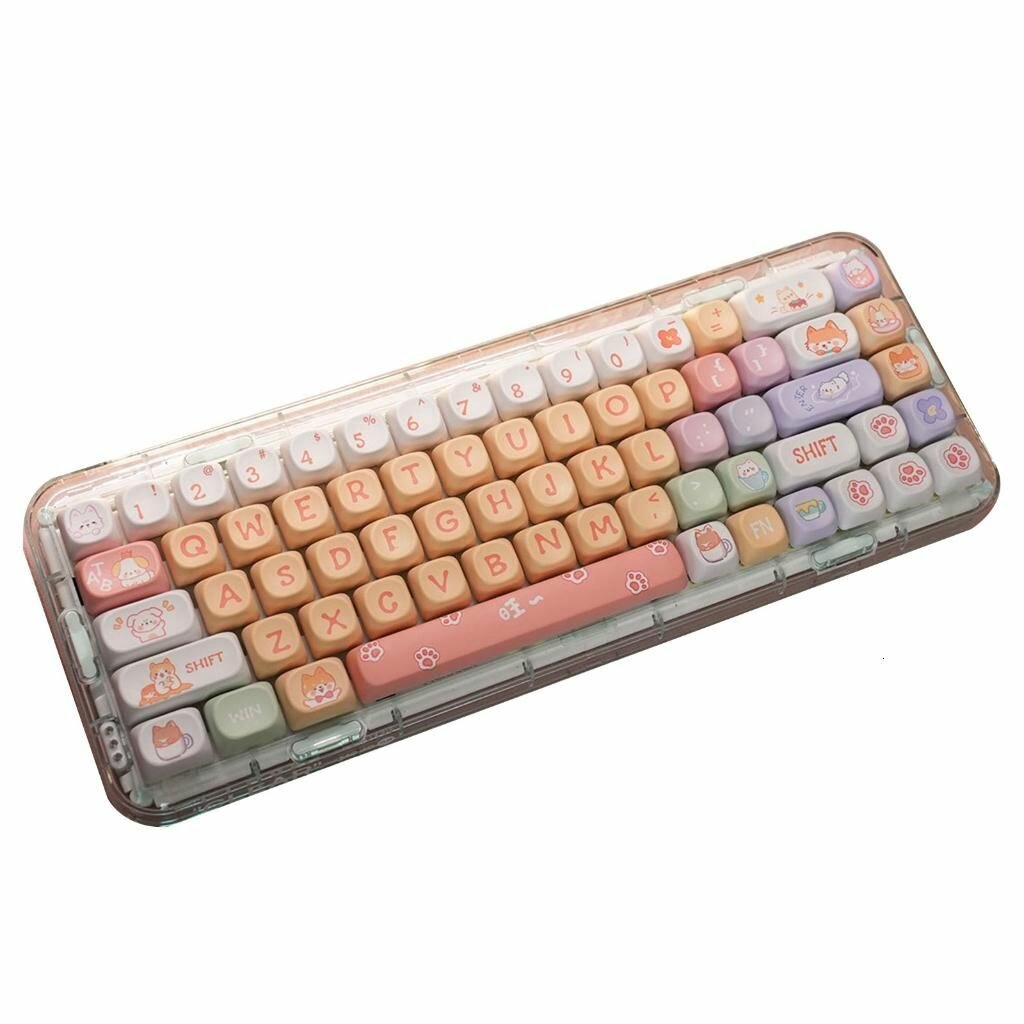 Уникальные PBT-кейкапы с животными