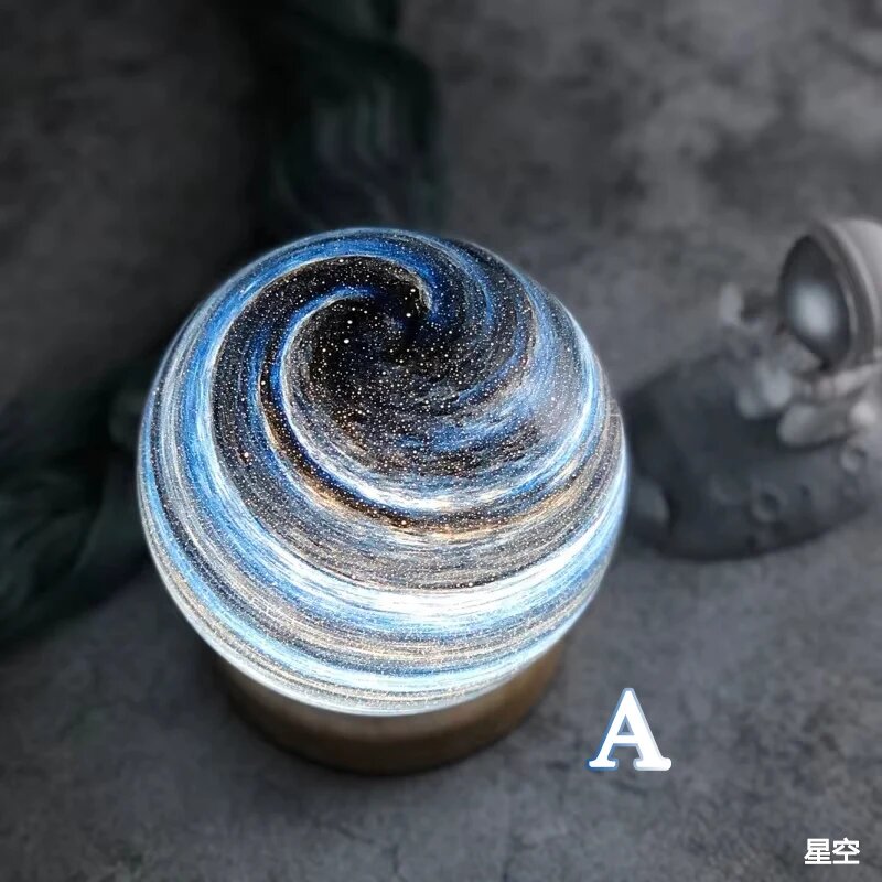 Ночник "Звездное небо", стеклянный шар, деревянное основание A-3 Color Light