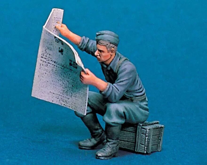 Наборы моделей фигурок из смолы в масштабе 1/35, чтение солдат новых профера (без новых профоров), в разобранном виде и неокрашенной