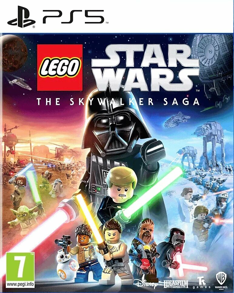 Игра Lego Star Wars The Skywalker Saga Standard Edition PS5 ролевая, экшн 6+