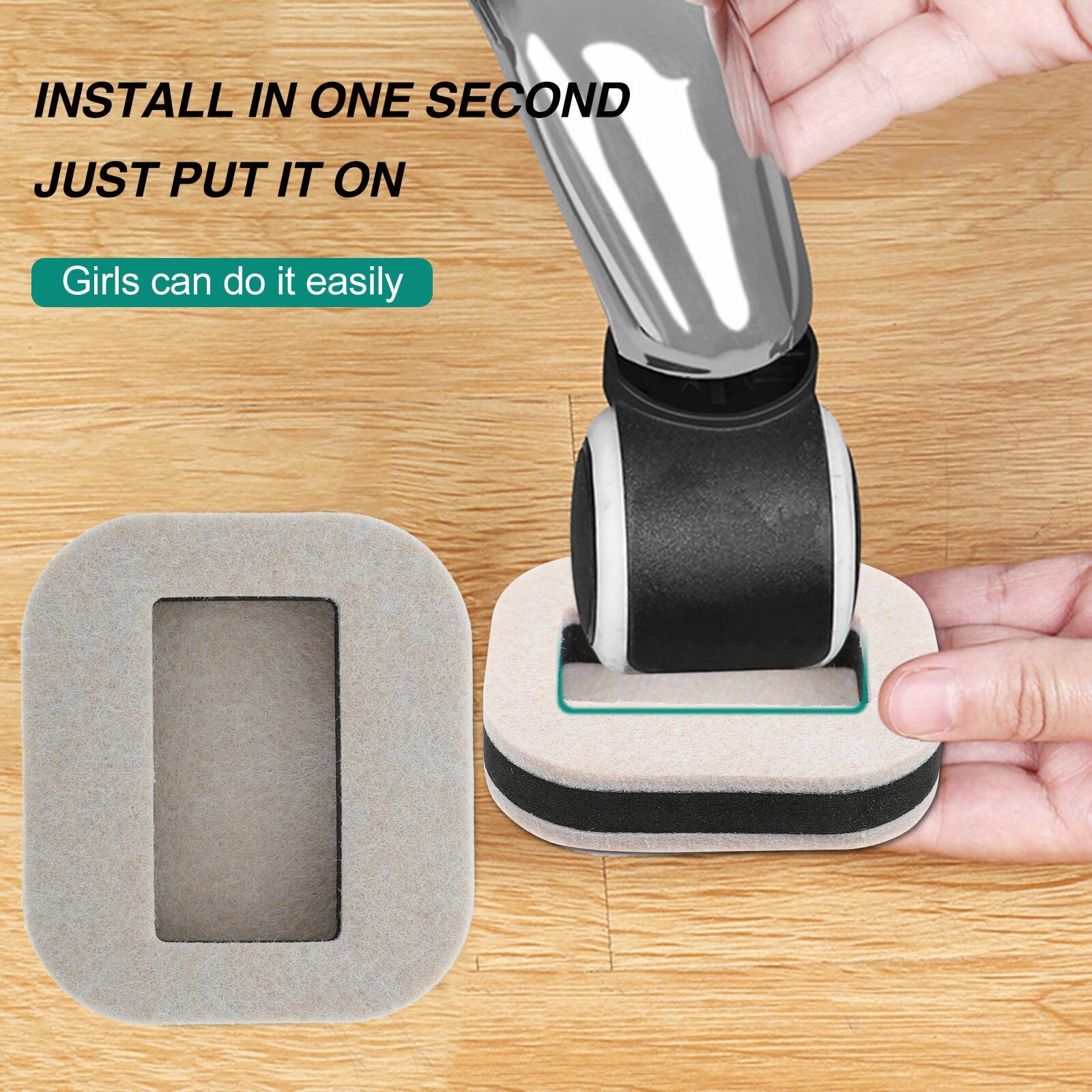 Стопор колес мебельный