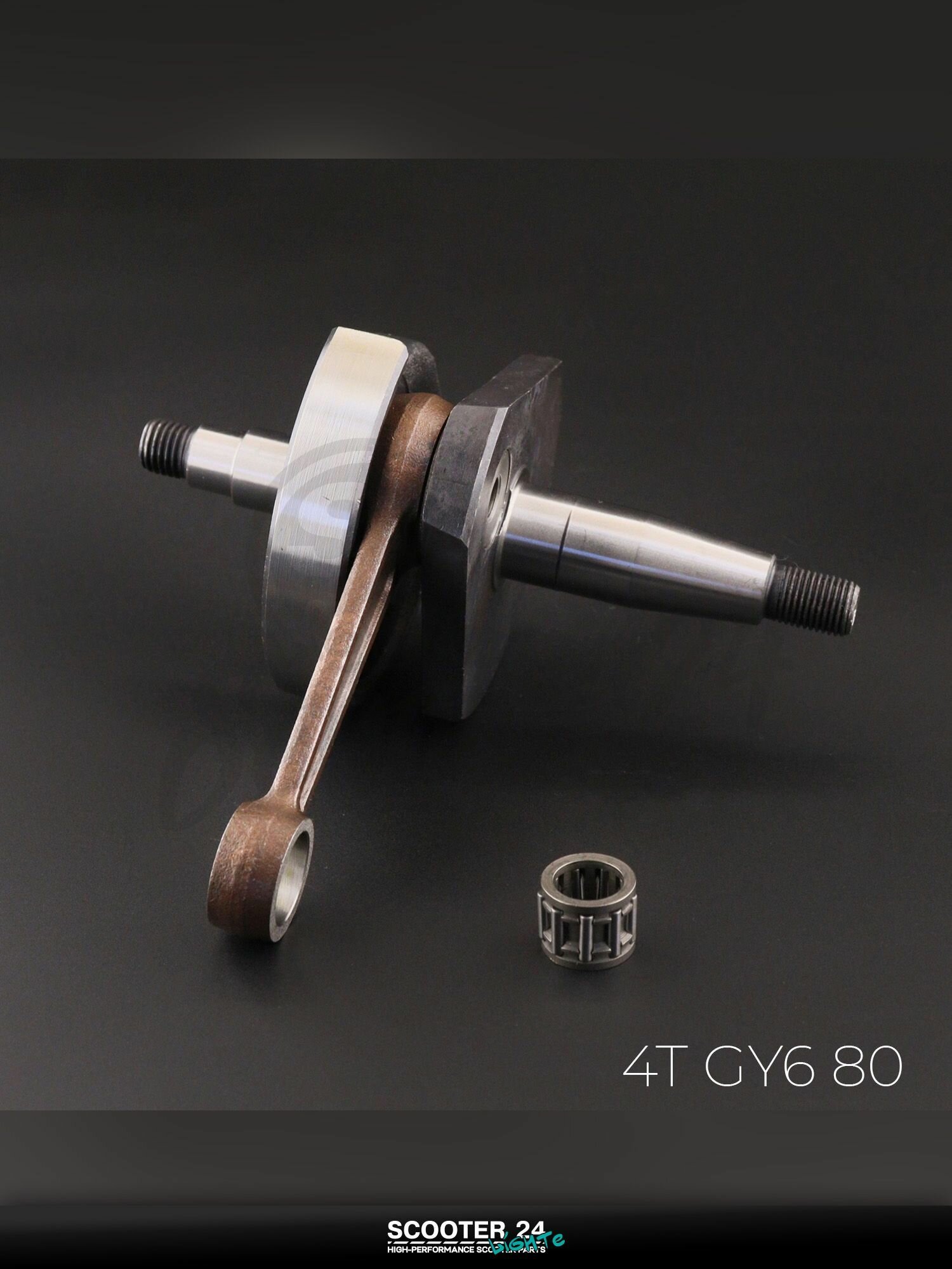 Коленвал на мотоцикл / скутер / мопед VESPA 60 кубов (под сепаратор 17 мм) (+сепаратор) "STAYER"