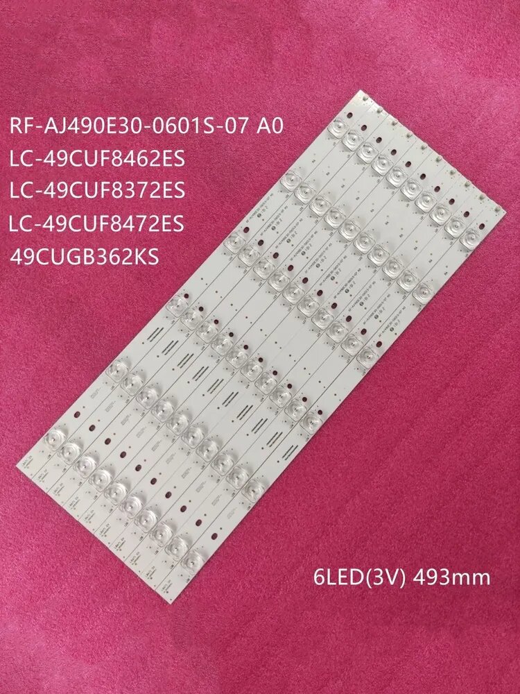 Светодиодная полоса подсветки для LC-49CUG8362KS RF-AJ490E30-0601S-07 A0 AJ490E32 02 A2 LC-49CUF8472ES