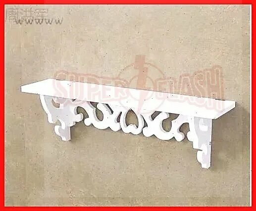 Полка интерьерная с крючками, 10х35х50 см
