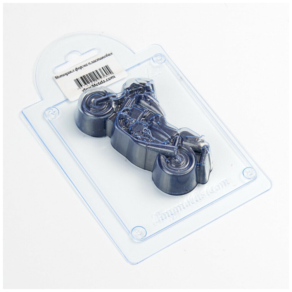 Формочка для шоколада : Мотоцикл молд из толстого пластика