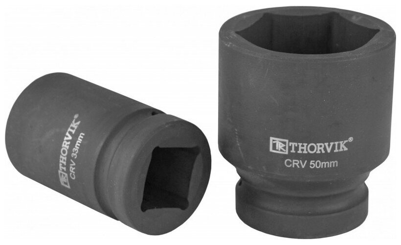 Головка торцевая для ручного гайковерта 1"DR, 46 мм Thorvik