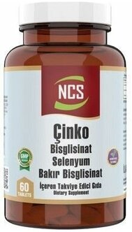 Ncs Бисглицинат Цинка Селен Медь 60 таблеток - инструкция, показания к ...