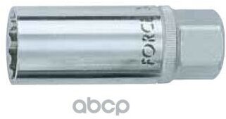Головка свечная 14мм 12-гранная 1/2DR магнит FORCE арт. 807414M