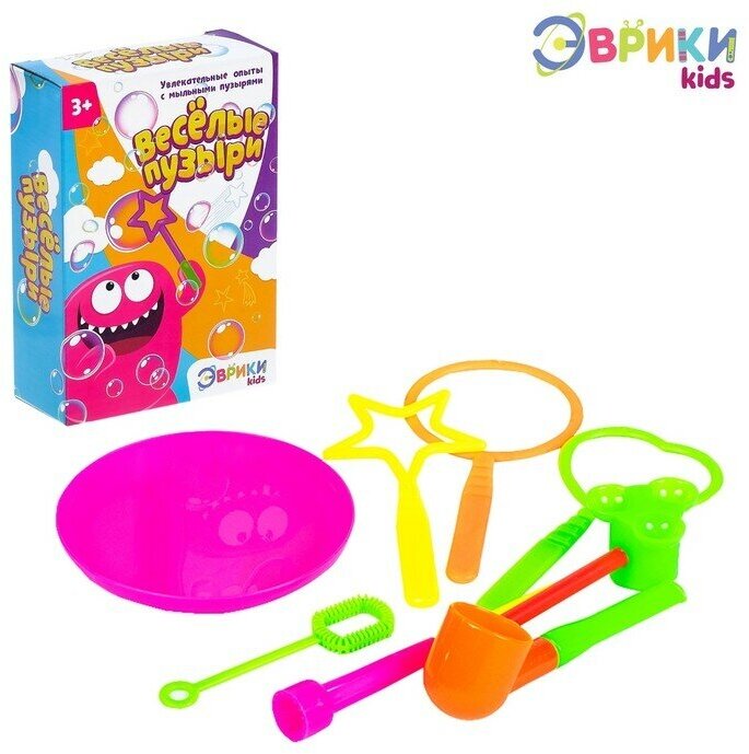 Опыты с мыльными пузырями Весёлые пузыри