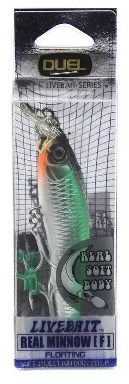 Воблер Duel F809-LSM Livebait Real Minnow