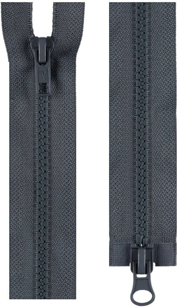 G3052 100 см Тип 5 разъёмная двухзамковая №309 т. серый (графит)