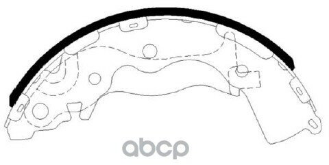 Тормозные колодки для планового ремонта, применяется на Hyundai Accent MC, с 2005 года. HSB арт. HS1021