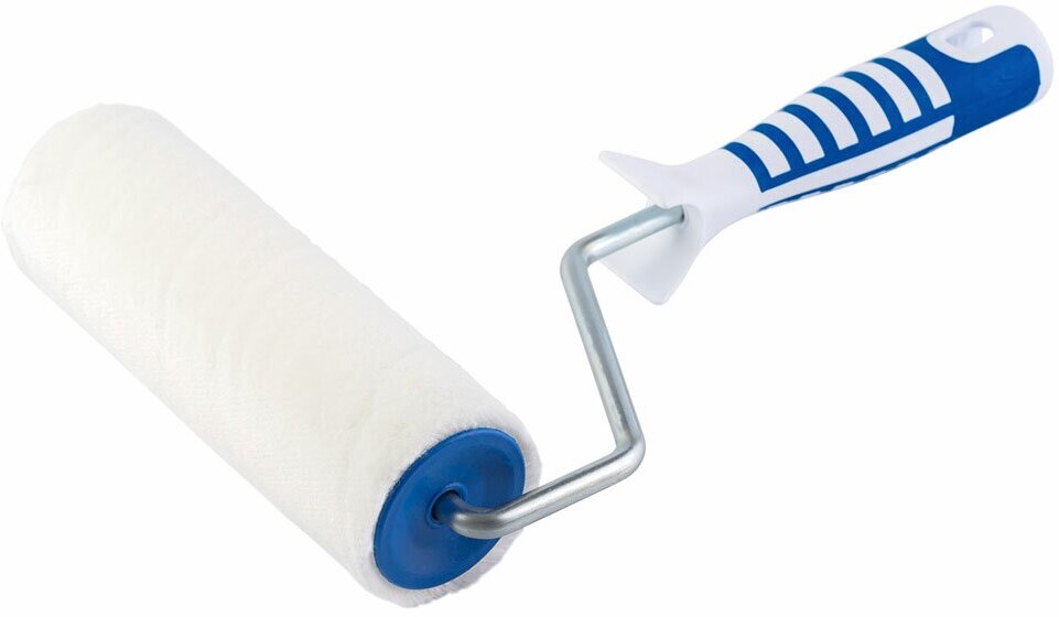 Валик для работ с лаками Профи акор L240 мм d8 мм велюр-шерсть