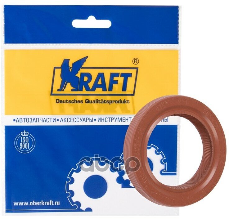 Сальник коленвала перед. и распредвала ВАЗ 2108, 1111 (28х42х7) Kraft арт. KT 885204