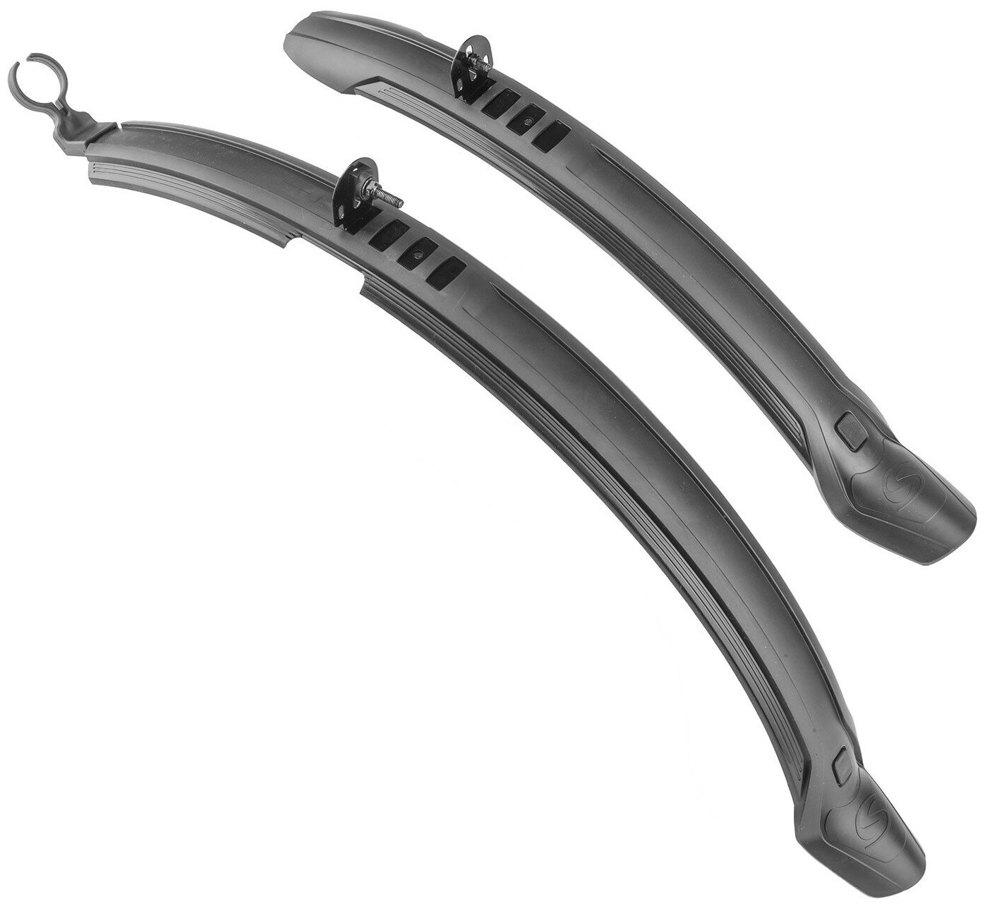 Крылья STELS 26-29" XH-B267 пластиковые чёрные, комплект в инд. упаковке