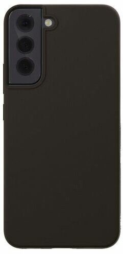 Накладка силикон VLP Liquid Silicone Case Antistatic Soft Touch для Samsung Galaxy S22+ Black